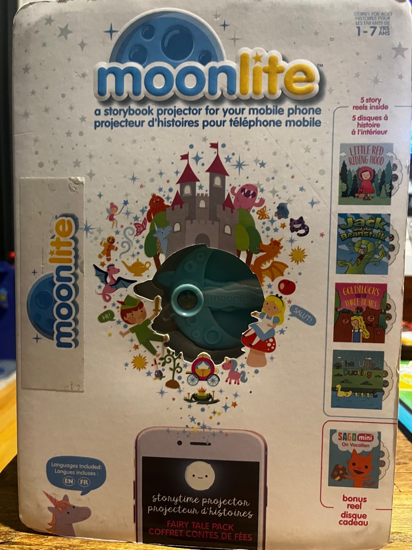 Moonlite Storytime Projector, Hobbies & Toys, Toys & Games on Carousell
