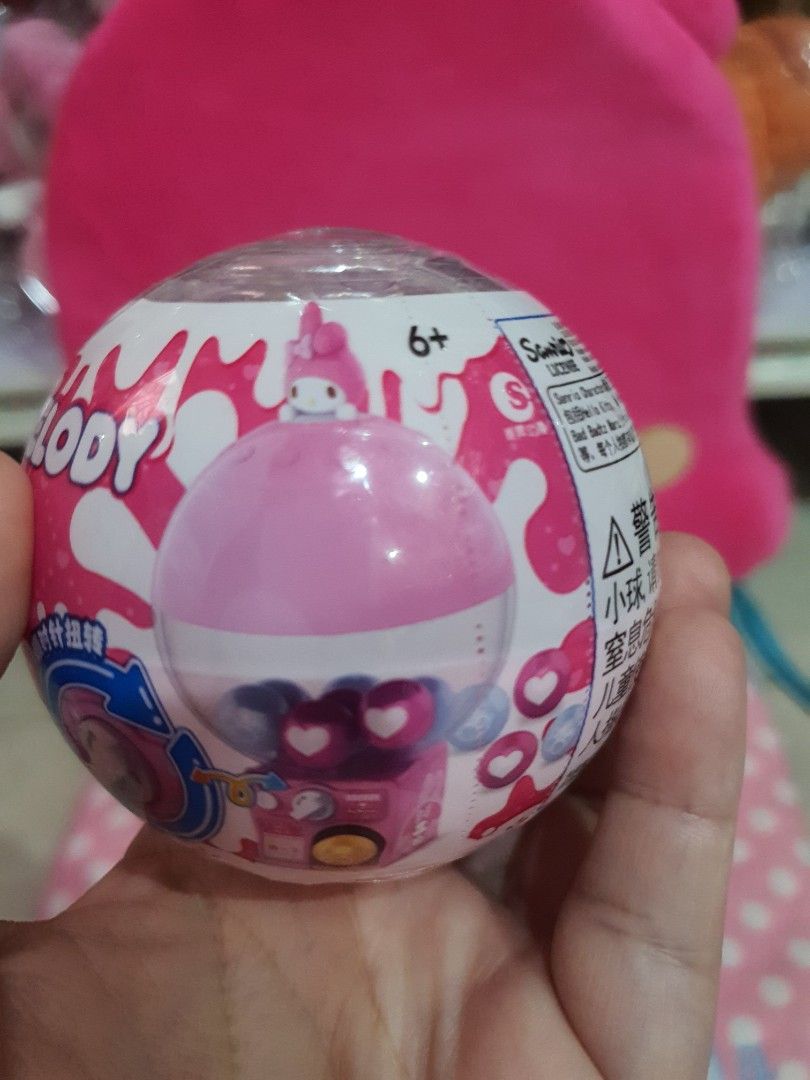 My Melody Mini Gachapon Machine, Hobbies & Toys, Toys & Games on Carousell