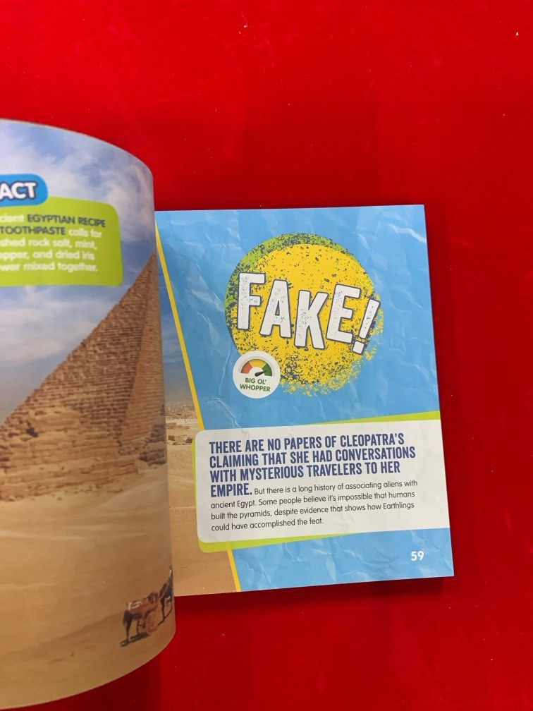 National Geographics Kids Real or Fake, Hobbies & Toys, Books ...