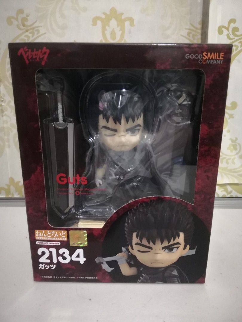 Nendoroid 2134 - Guts - Berserk, Hobbies & Toys, Toys & Games on Carousell