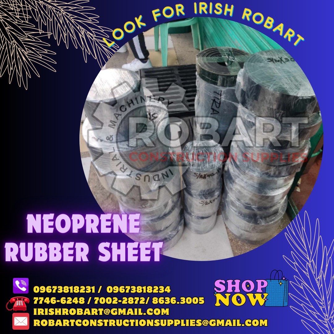 Neoprene Rubber Sheet, Commercial & Industrial, Construction Tools ...