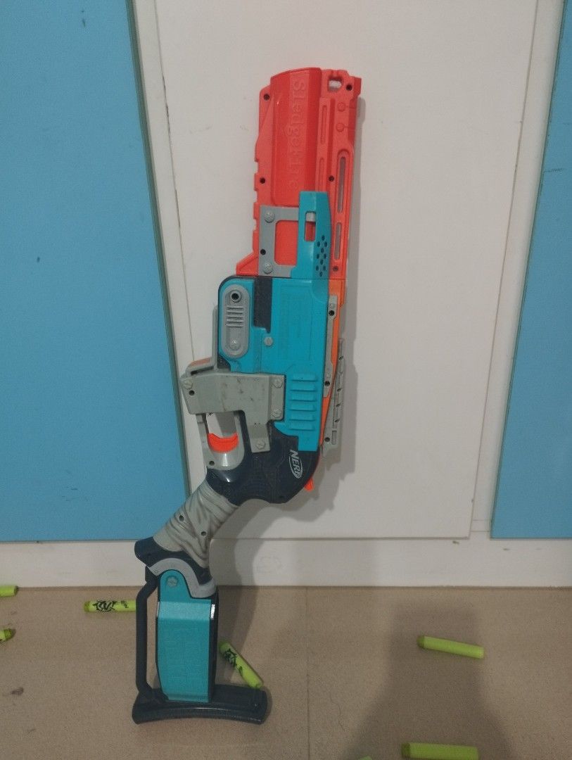 Nerf sledgefire, Hobbies & Toys, Toys & Games on Carousell