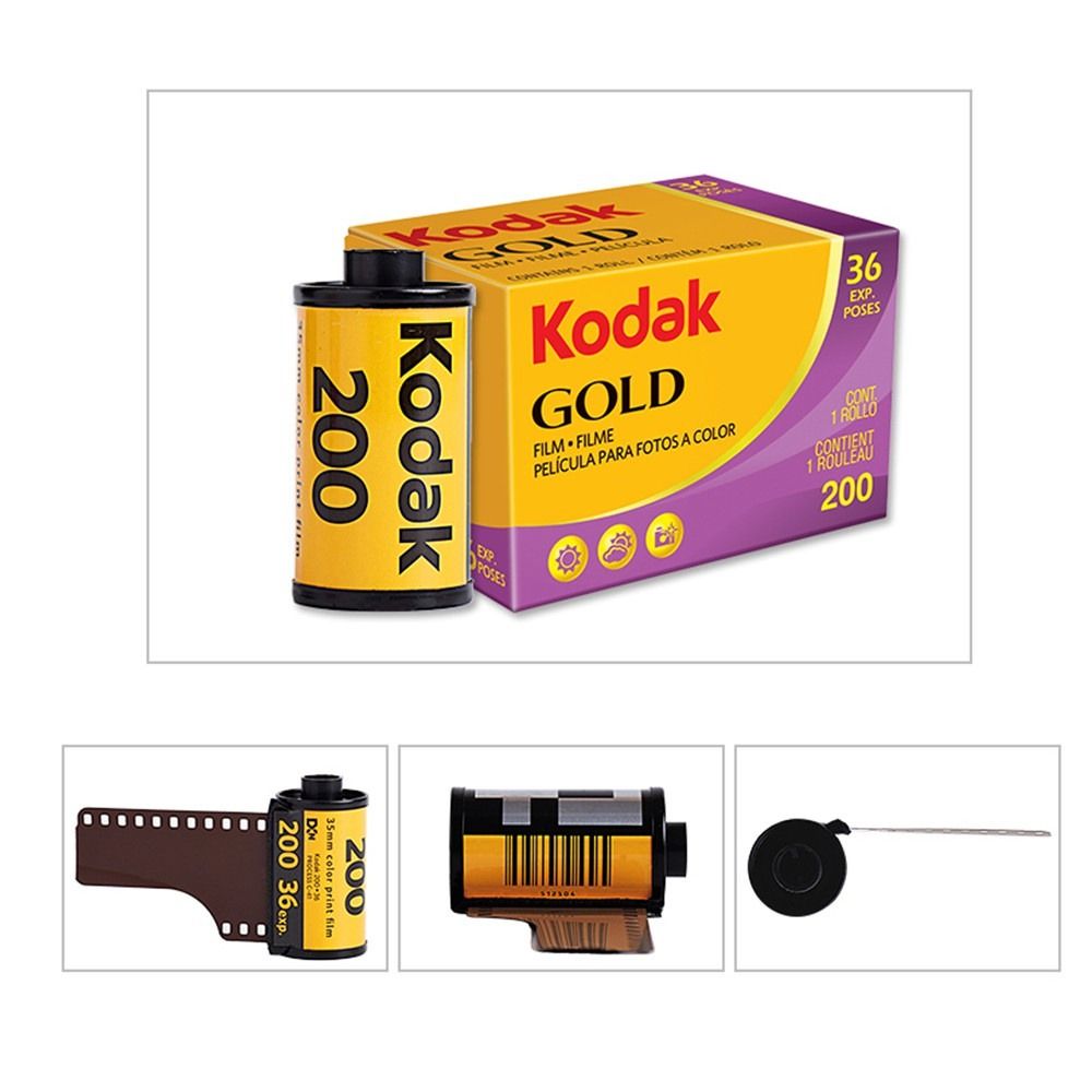 NEW Kodak 35mm Negative Film Color Print Ultramax 400 ColorPlus Gold ...