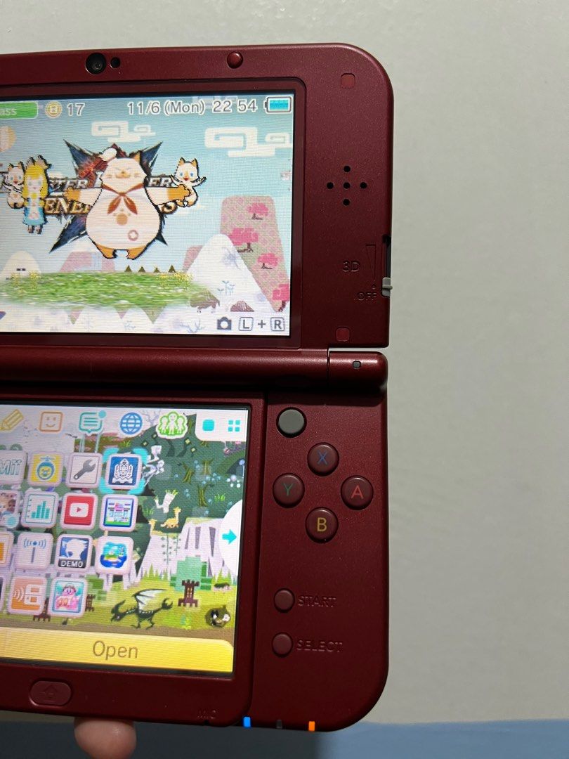 New Nintendo 3DS XL Metallic Red (Presentable, Non Cfw & US Version ...