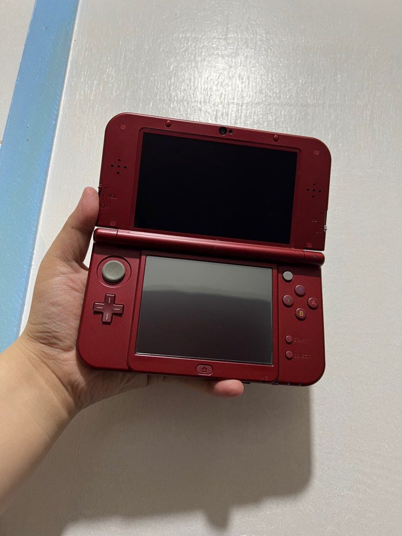 New Nintendo 3DS XL Metallic Red (Presentable, Non Cfw & US Version ...