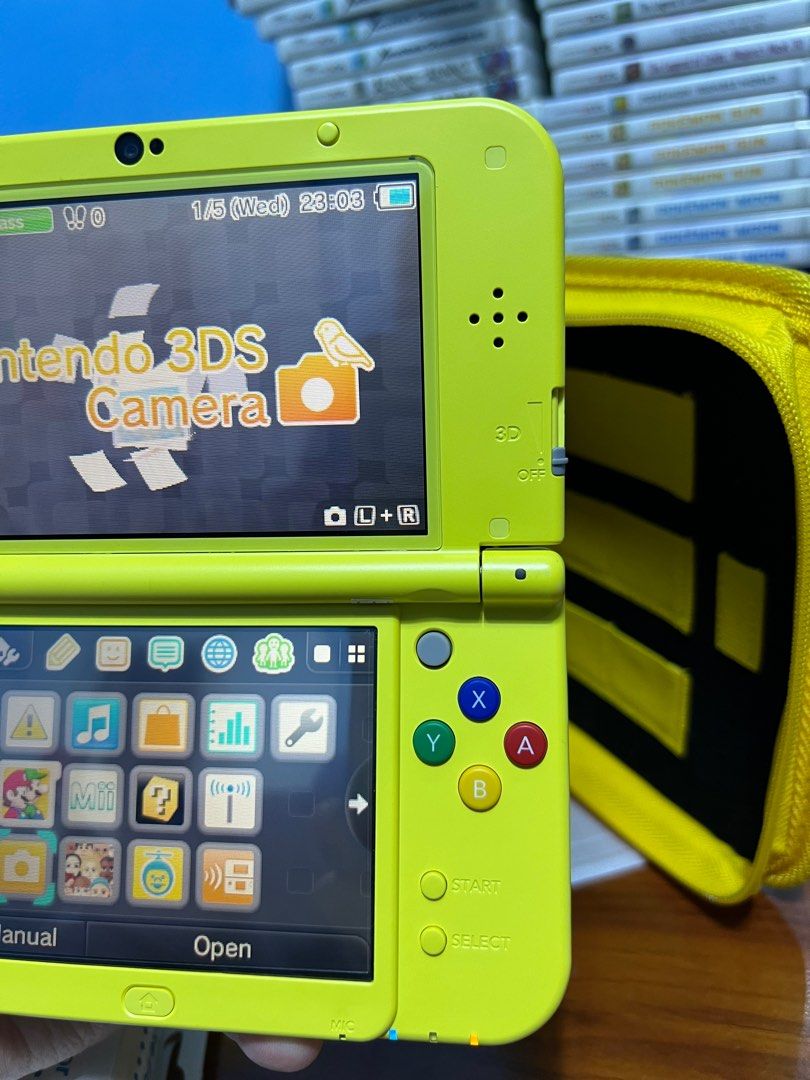 New Nintendo 3DS XL Pikachu Yellow Edition (Presentable, Non Cfw & US ...