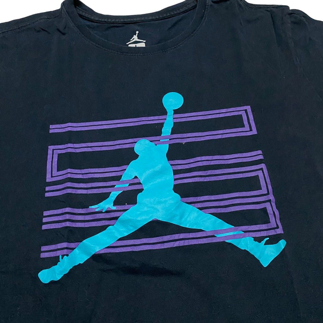 Nike air jordan jumpman ter, Fesyen Pria, Pakaian , Atasan di Carousell