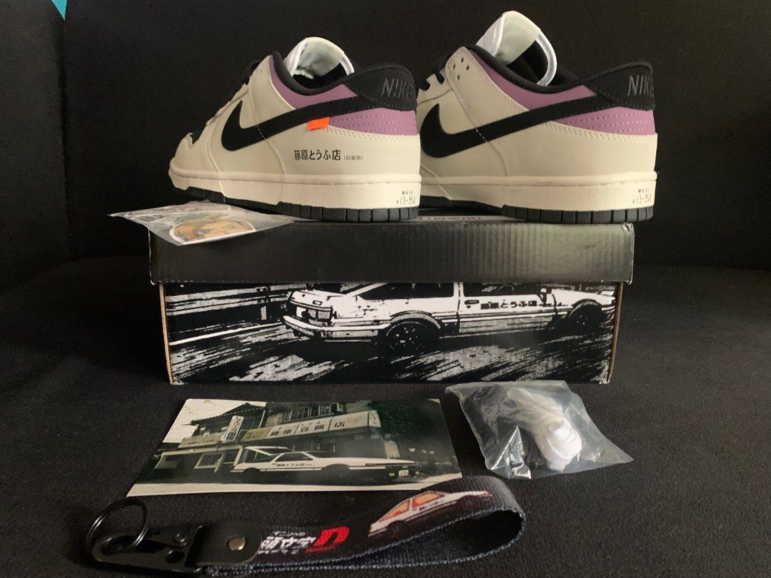 Nike dunk a86 initial D, Men's Fashion, Footwear, Sneakers on Carousell