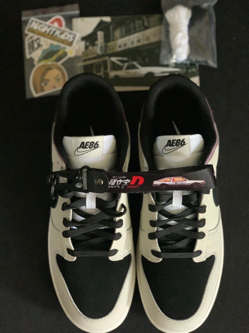Nike dunk a86 initial D, Men's Fashion, Footwear, Sneakers on Carousell
