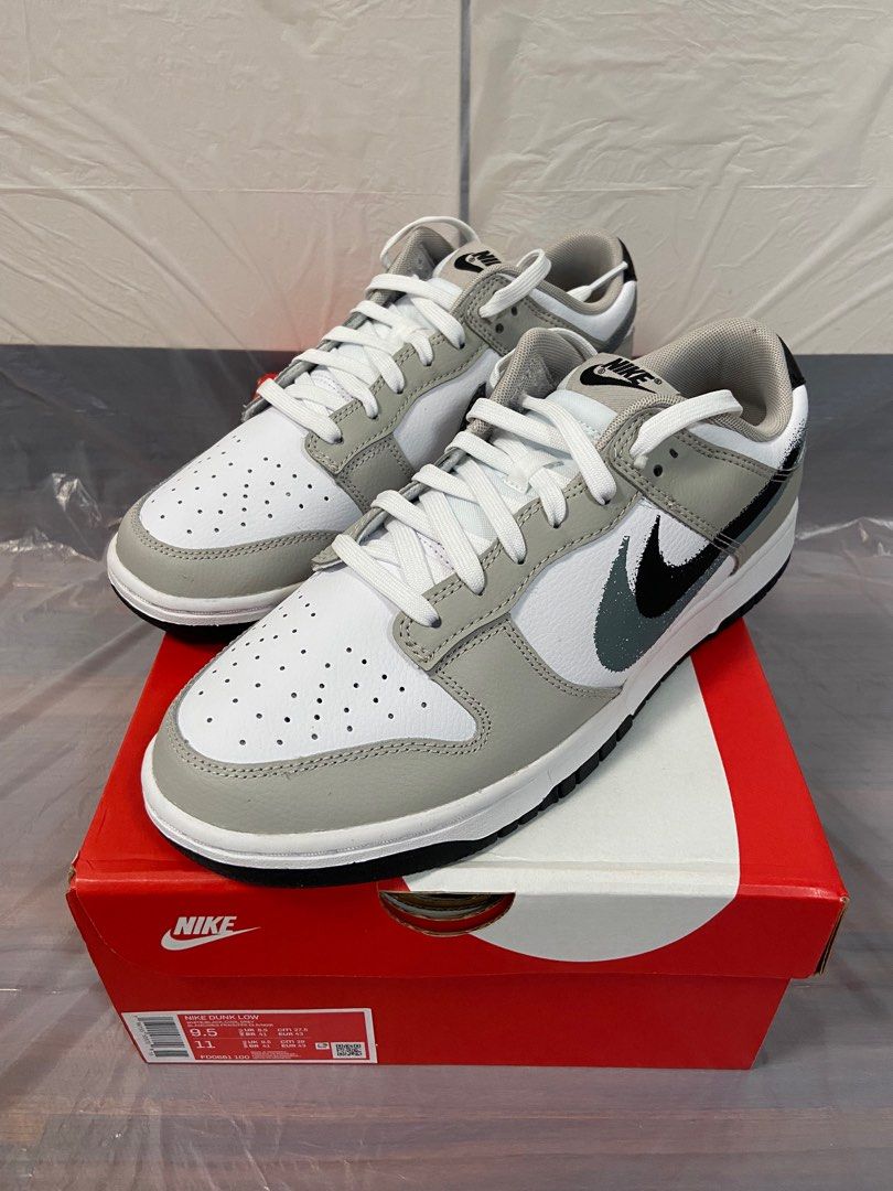 Nike Dunk Low Grey White Double Tick 灰白 孖剔 雙勾 NSW ACG SB AJ Air Jordan ...