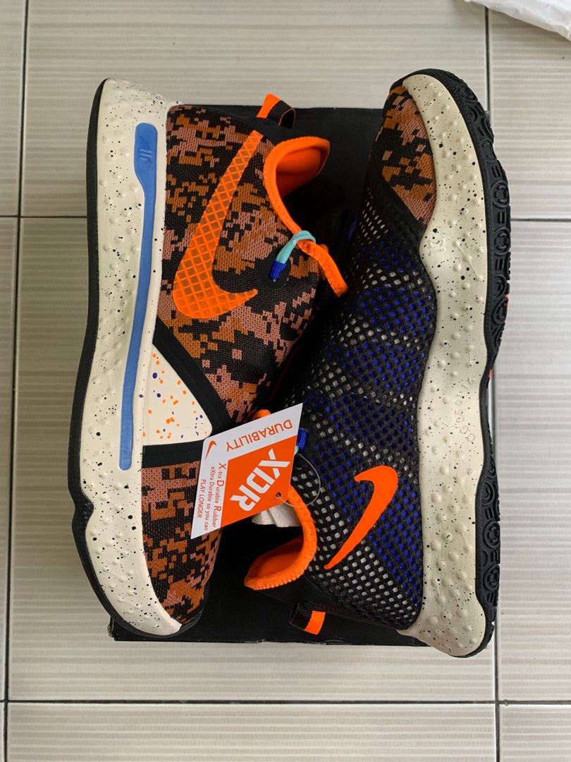 Nike PG 4 Digi Camo Basketball Shoes, Men's Fashion, Footwear, Sneakers ...