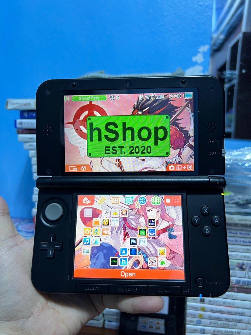 Nintendo Old 3DS XL Blue/Black (Cfw, Ready to play & US Version), Video ...