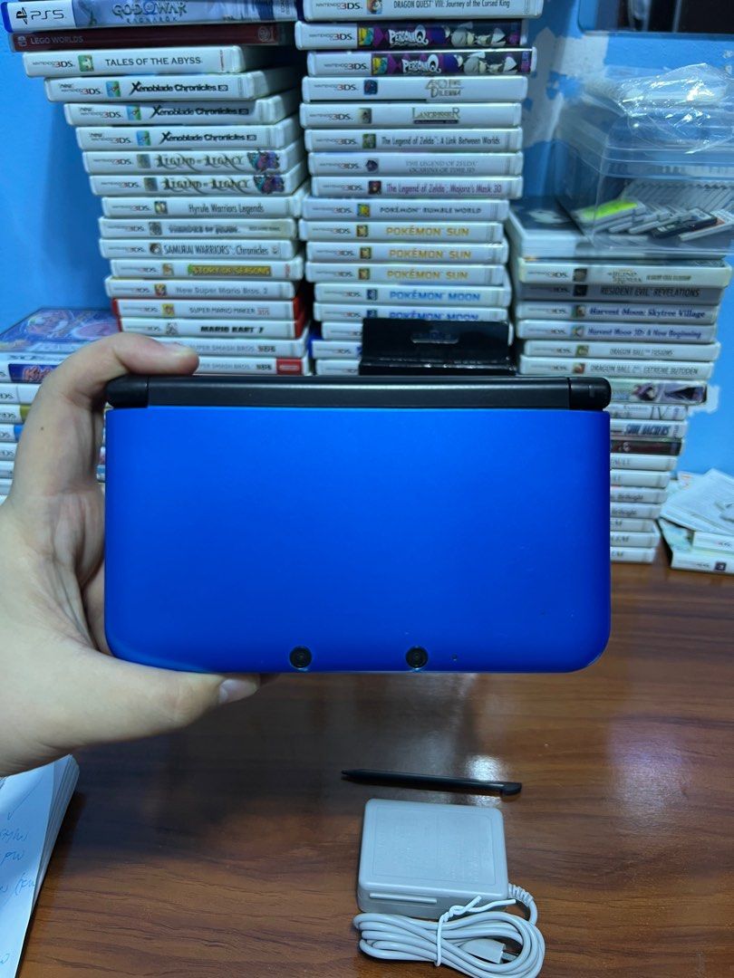 Nintendo Old 3DS XL Blue/Black (Cfw, Ready to play & US Version), Video ...