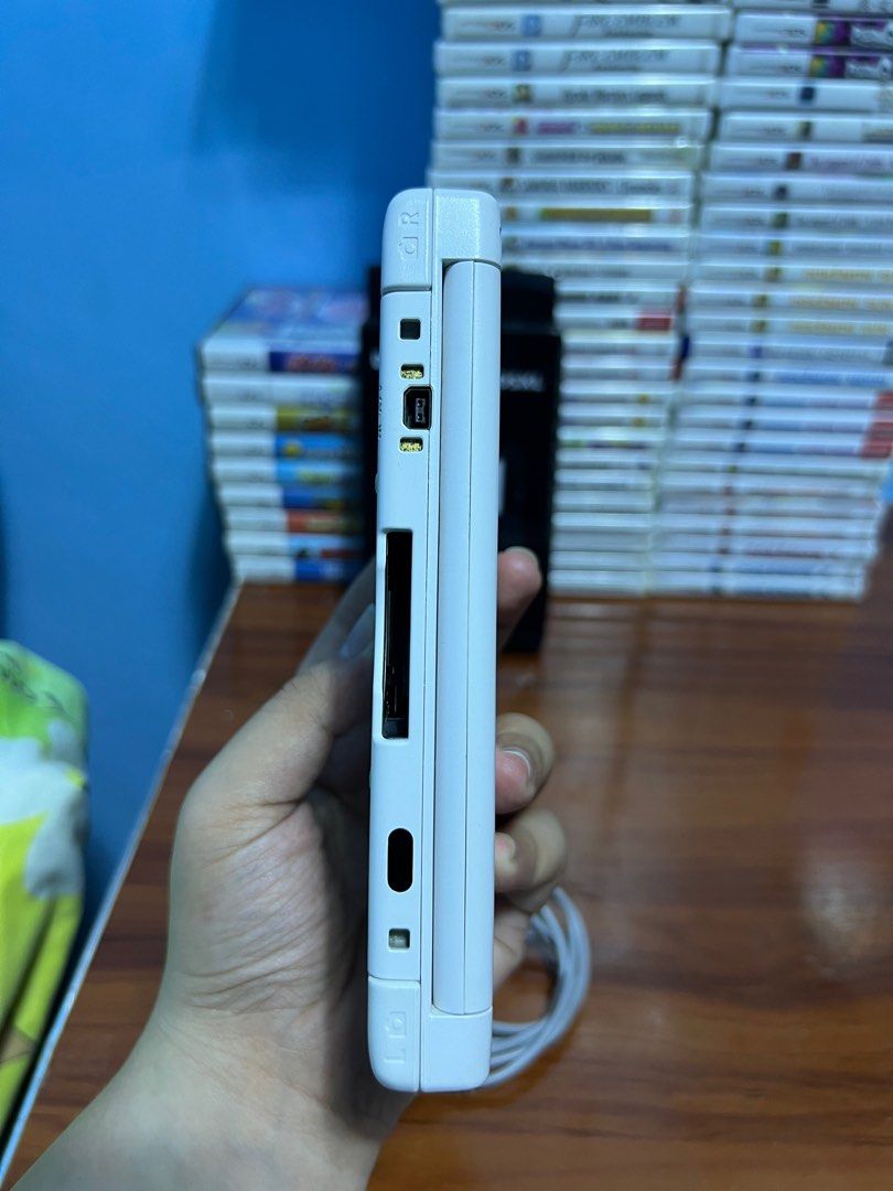 Nintendo Old 3DS XL Mario White Edition (Non Cfw & US Version), Video ...