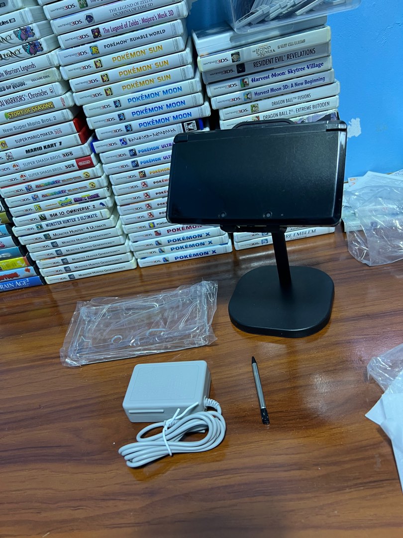 Nintendo Old Regular 3DS Cosmo Black (Cfw, Ready to play & US Version ...