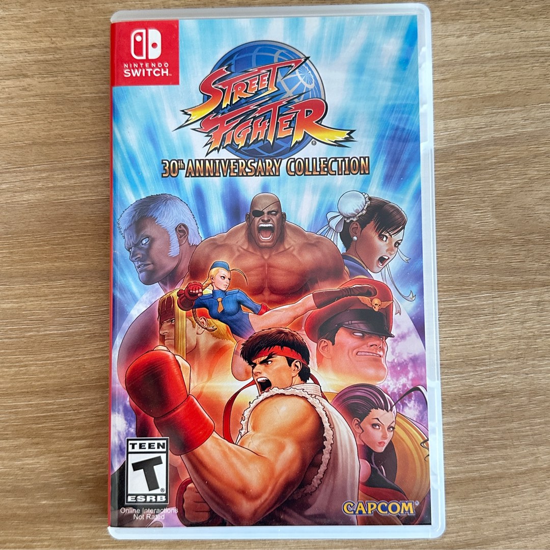Nintendo Switch Street Fighter 30th Collection, Video Gaming, Video ...