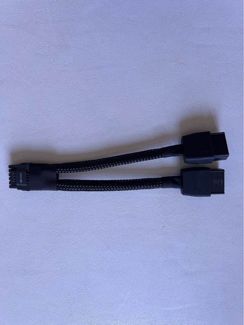 Nvidia 12 pin to dual 8 pin graphics card power cable, Computers & Tech ...