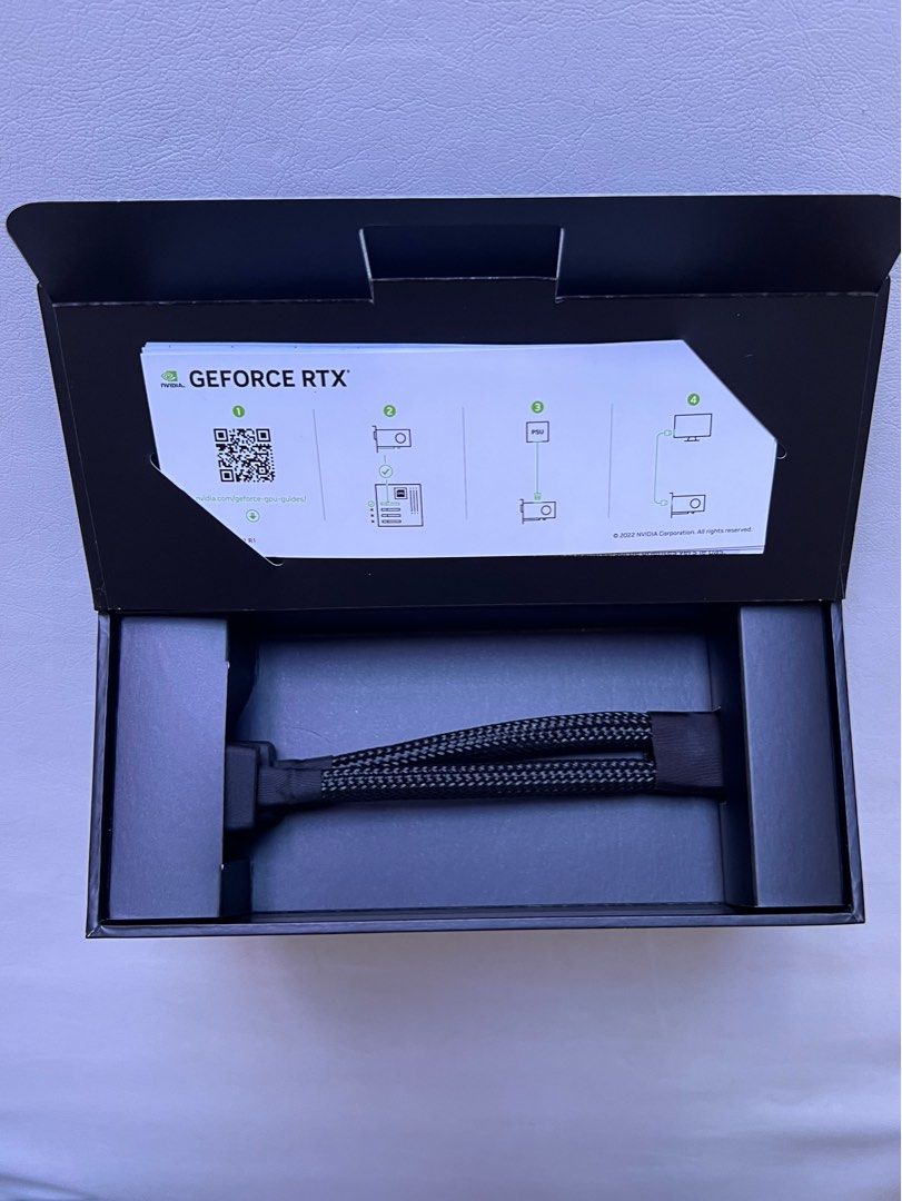 Nvidia 12 pin to dual 8 pin graphics card power cable, Computers & Tech ...