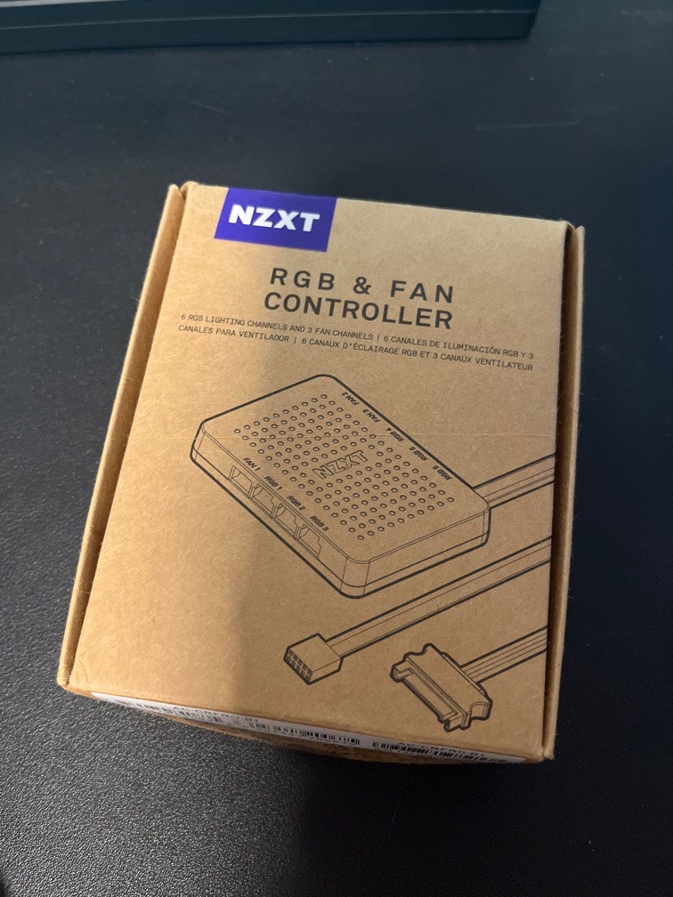 NZXT Fan Controller RGB Hub, Computers & Tech, Parts & Accessories ...
