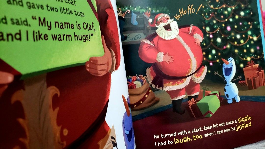 Olaf's Night Before Christmas - Olaf Mask included, Hobbies & Toys ...