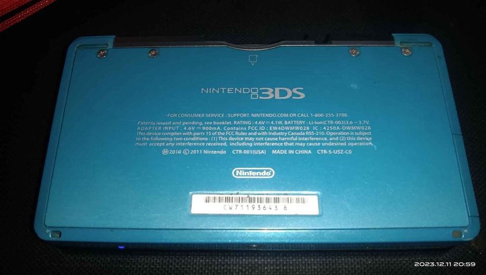 Old 3DS Regular (CFW), Video Gaming, Video Game Consoles, Nintendo on ...