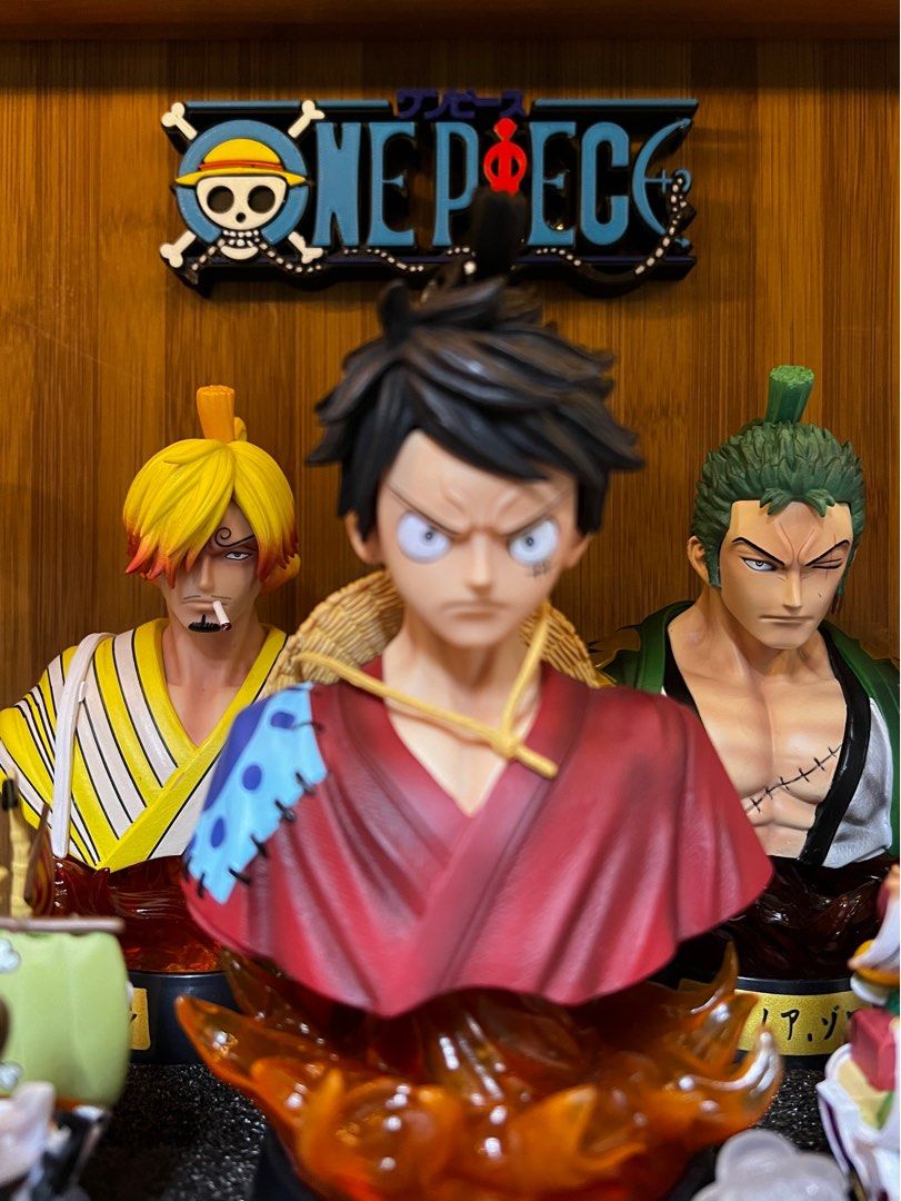 One piece head figure, Hobbies & Toys, Toys & Games on Carousell