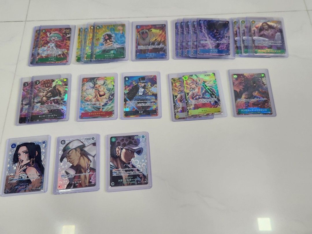 OP TCG cards (OP01, 02, 04, 05, 06), Hobbies & Toys, Toys & Games on ...
