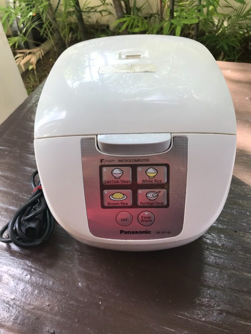 Panasonic Micro computer rice cooker 1.8 litres. In good working ...