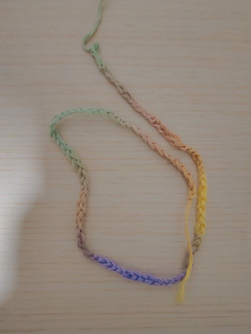 Pastel multi-colour yarn, Hobbies & Toys, Stationery & Craft, Craft ...