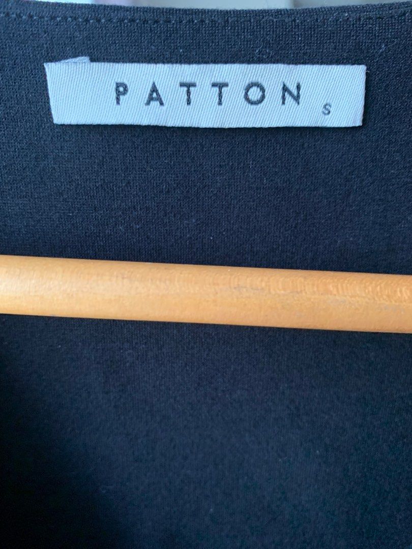 Patton Cross Wrap Mono (Black/Small), Women's Fashion, Dresses & Sets ...
