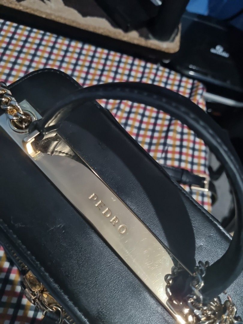 PEDRO BOXY SHOULDER BAG (STRUCTURED) FROM SG, Women's Fashion, Bags ...
