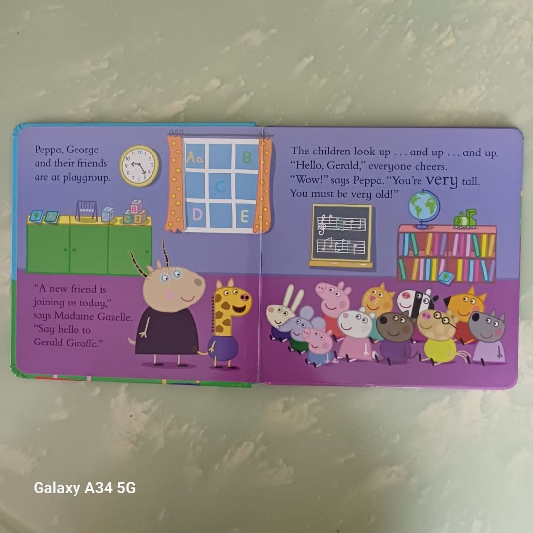 Peppa Pig Peppas New Friend Board book, Hobbies & Toys, Books ...