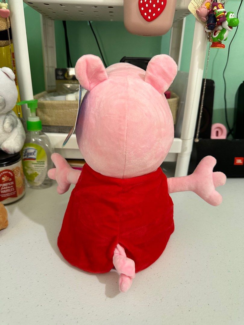 Peppa Pig Plush Doll, Hobbies & Toys, Toys & Games on Carousell