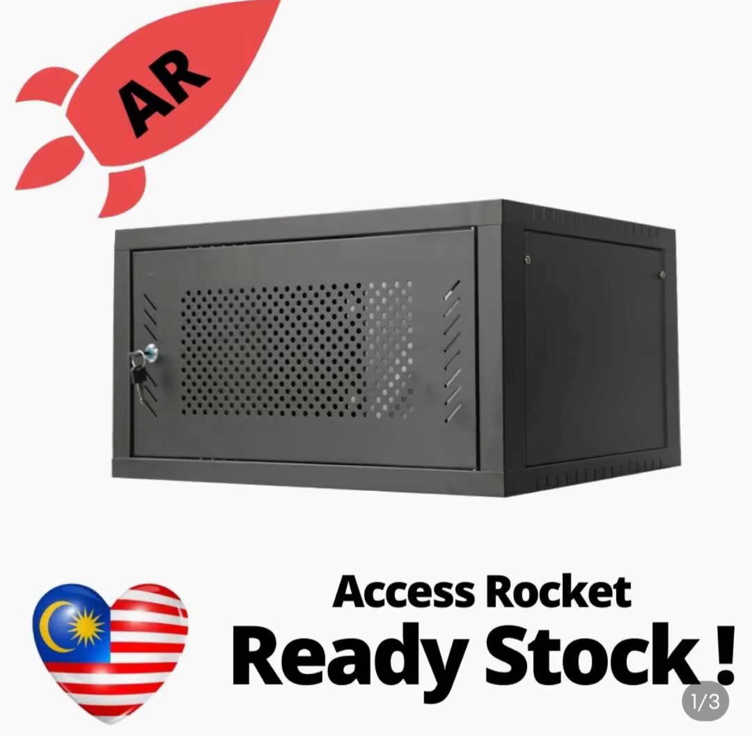 Wall Mount Server Cabinet Rack for CCTV, Furniture & Home Living ...