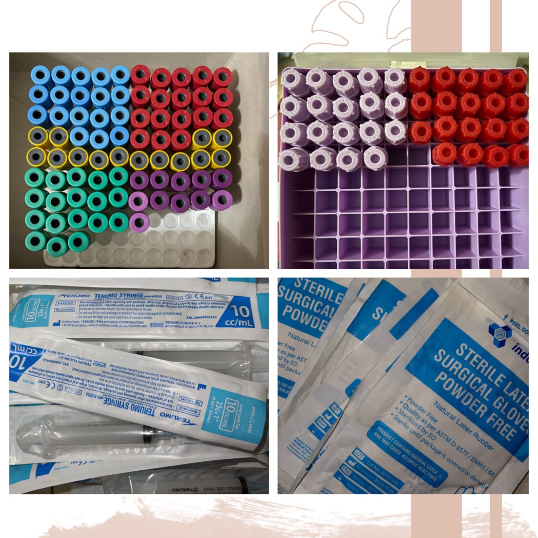 PHLEBOTOMY SUPPLIES BUNDLE, Health & Nutrition, Medical Supplies ...