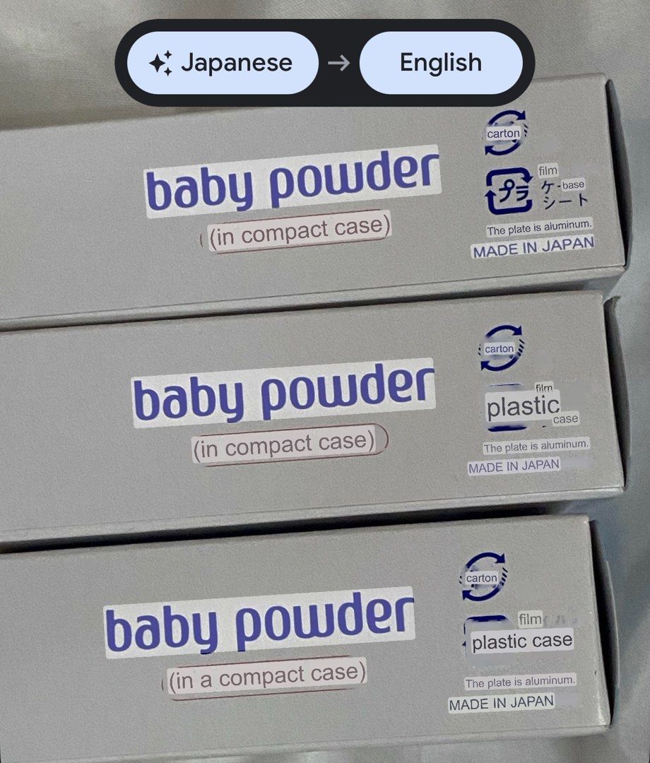 Pigeon Medicated Baby Powder (blue pressed powder), Beauty & Personal ...