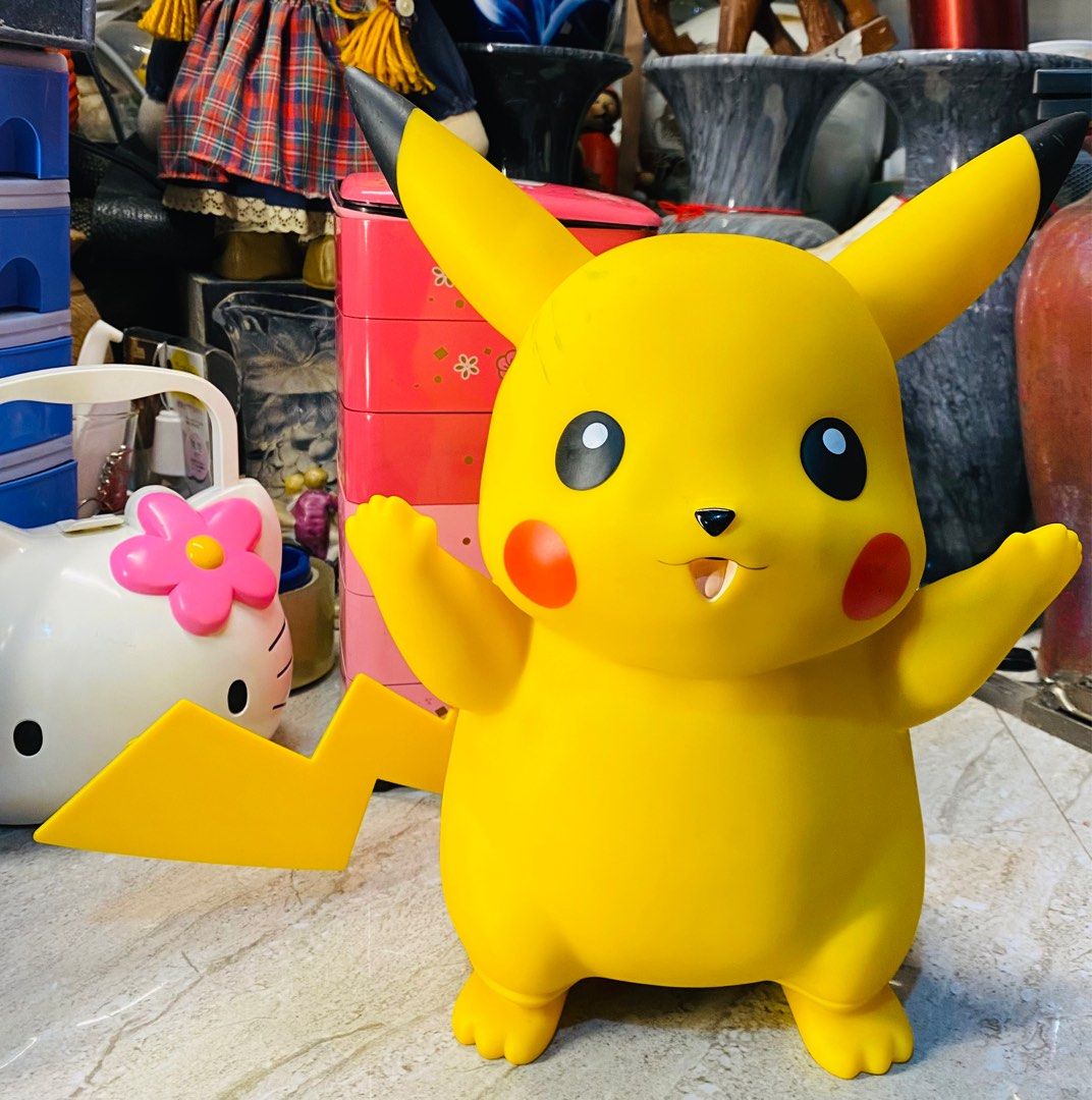 Pikachu Talking Moving chicks,hands,ears1998 Nintendo TOMY Japan ...