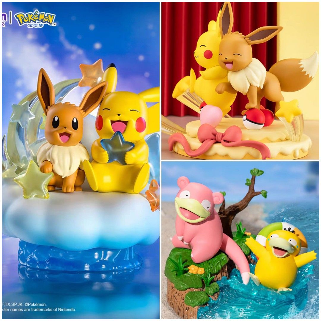 [POKEMON X FUNISM] POKEMON BESTEST PALS SERIES PIKACHU AND EEVEE SET ...