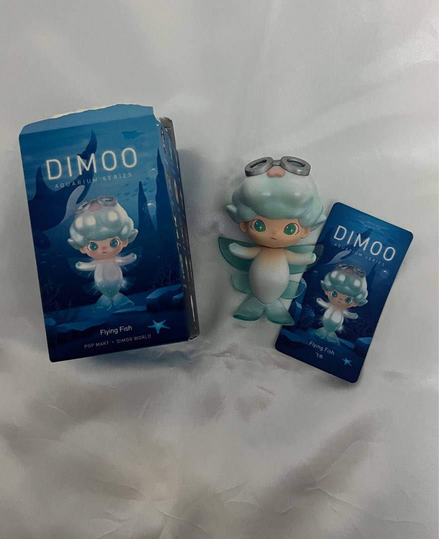 POP MART Dimoo aquarium series flying fish, Hobbies & Toys, Toys ...
