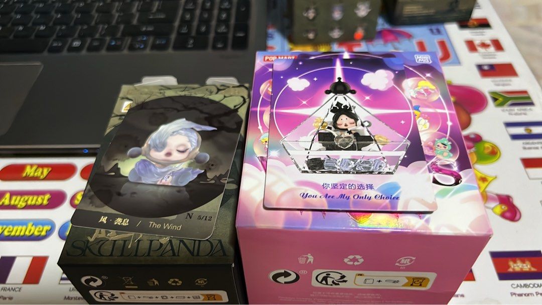 Popmart skullpanda set, Hobbies & Toys, Toys & Games on Carousell