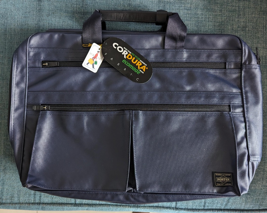 Porter Yoshida Japan x Tokyu Hands 3-WAY Briefcase Navy Limited Condura ...