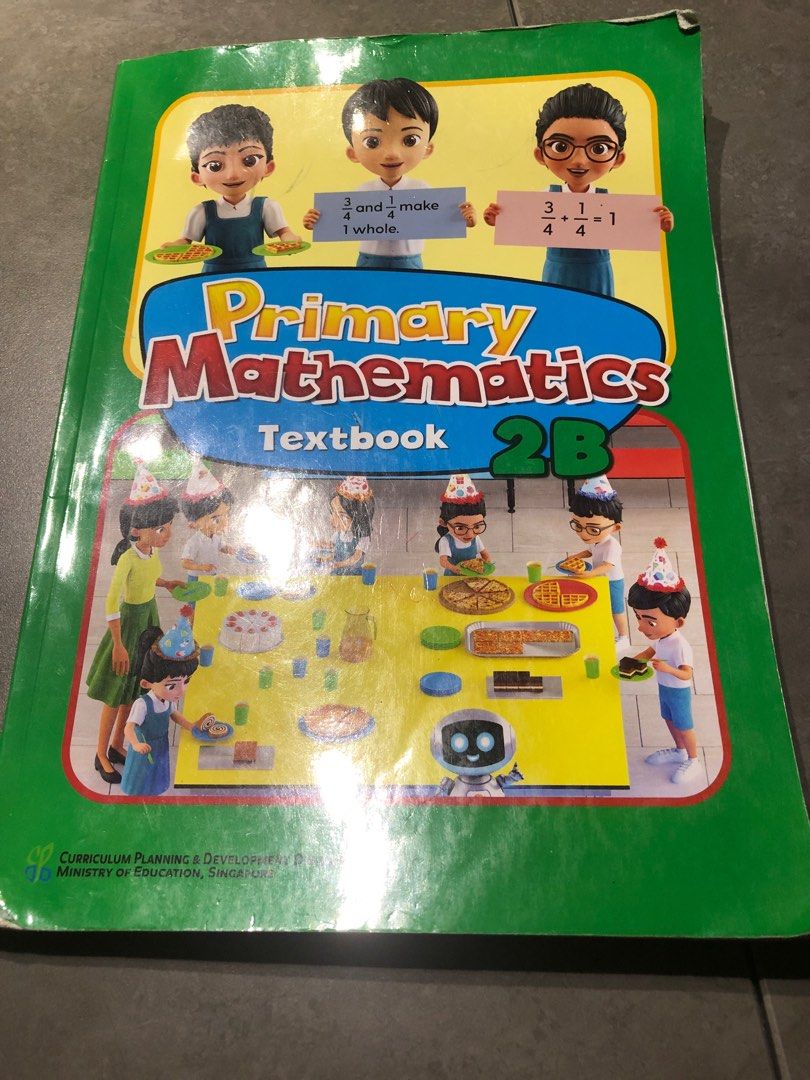 Primary P2 math textbook, Hobbies & Toys, Books & Magazines, Textbooks ...