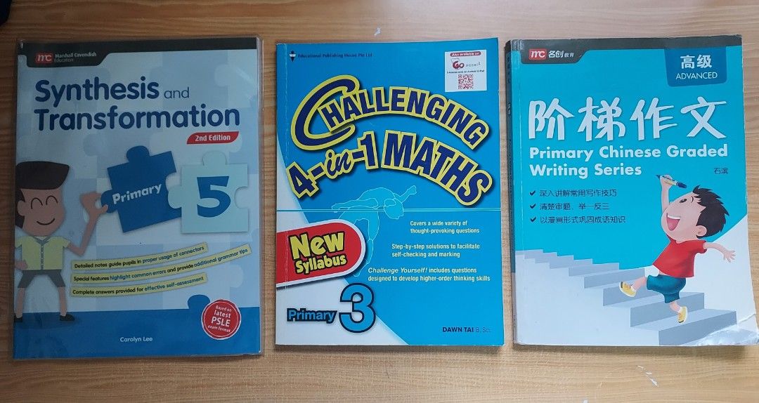 PRIMARY SCHOOL ASSESSMENT BOOKS, Hobbies & Toys, Books & Magazines, Assessment Books on Carousell