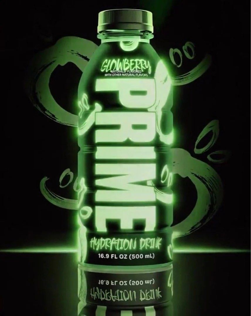 PRIME HYDRATION GLOWBERRY IN-STOCK, Food & Drinks, Beverages on Carousell