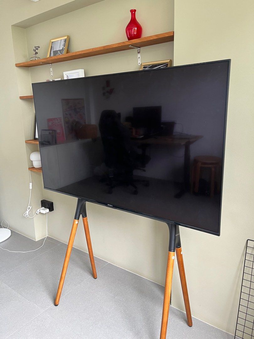PRISM+ Q55-QE TV 55 inch with Edgewall Arte Stand, TV & Home Appliances ...