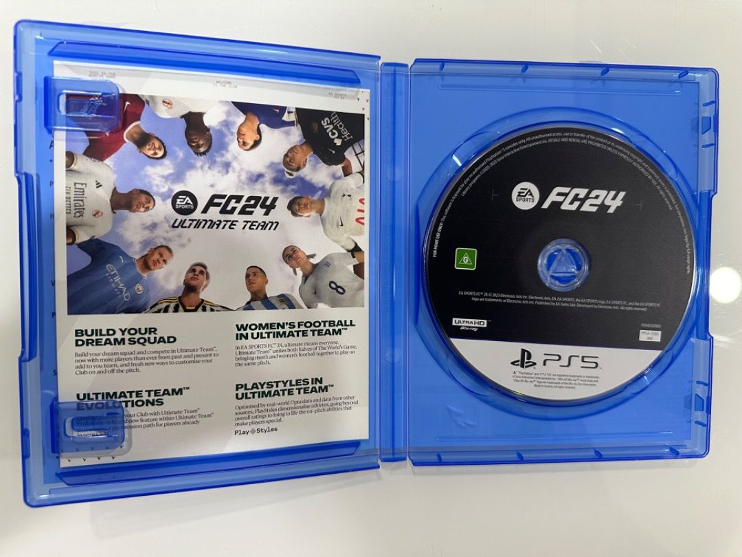 PS5 EA Sports FC24, Video Gaming, Video Games, PlayStation on Carousell