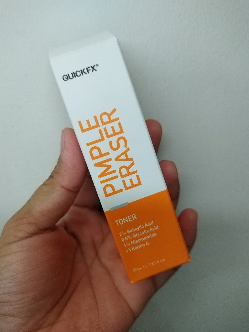 Quickfx Pimple Eraser Toner, Beauty & Personal Care, Face, Face Care on ...