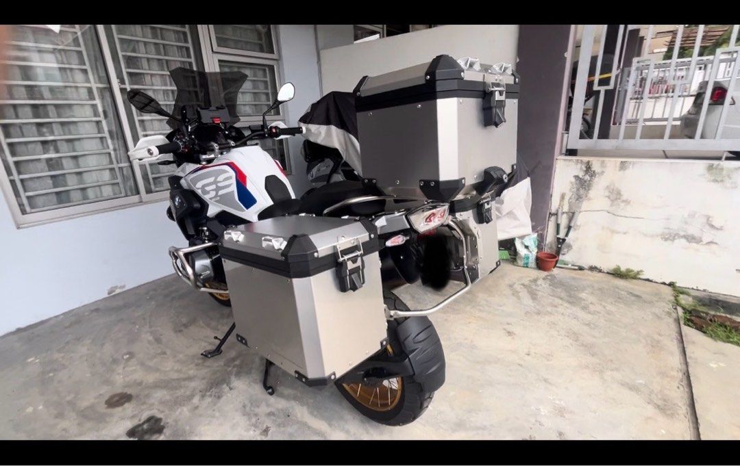 R1250GS / R1250GSA / R1200GS Top box and side panniers, Motorcycles ...