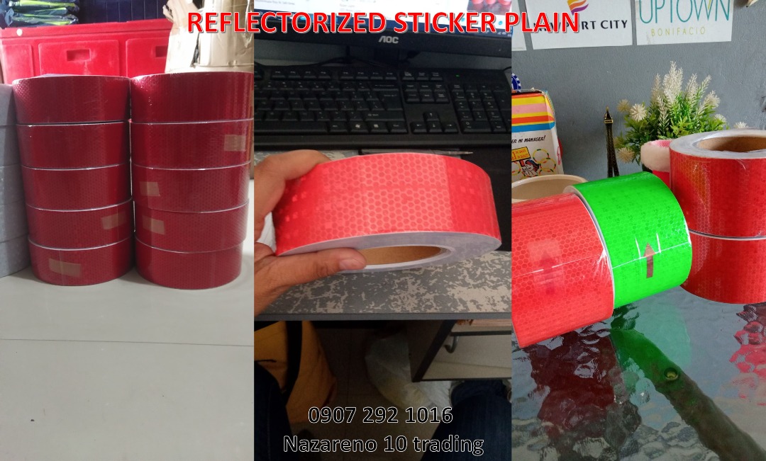 Reflectorized sticker supplier 38, Commercial & Industrial ...