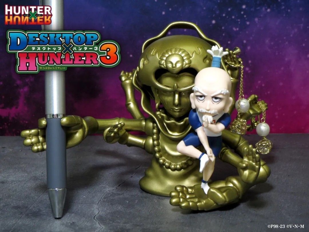 RE-MENT Hunter x Hunter DesQ Desktop HUNTER 3 Mini Figure #5 Netero Multi Stand, Hobbies & Toys ...